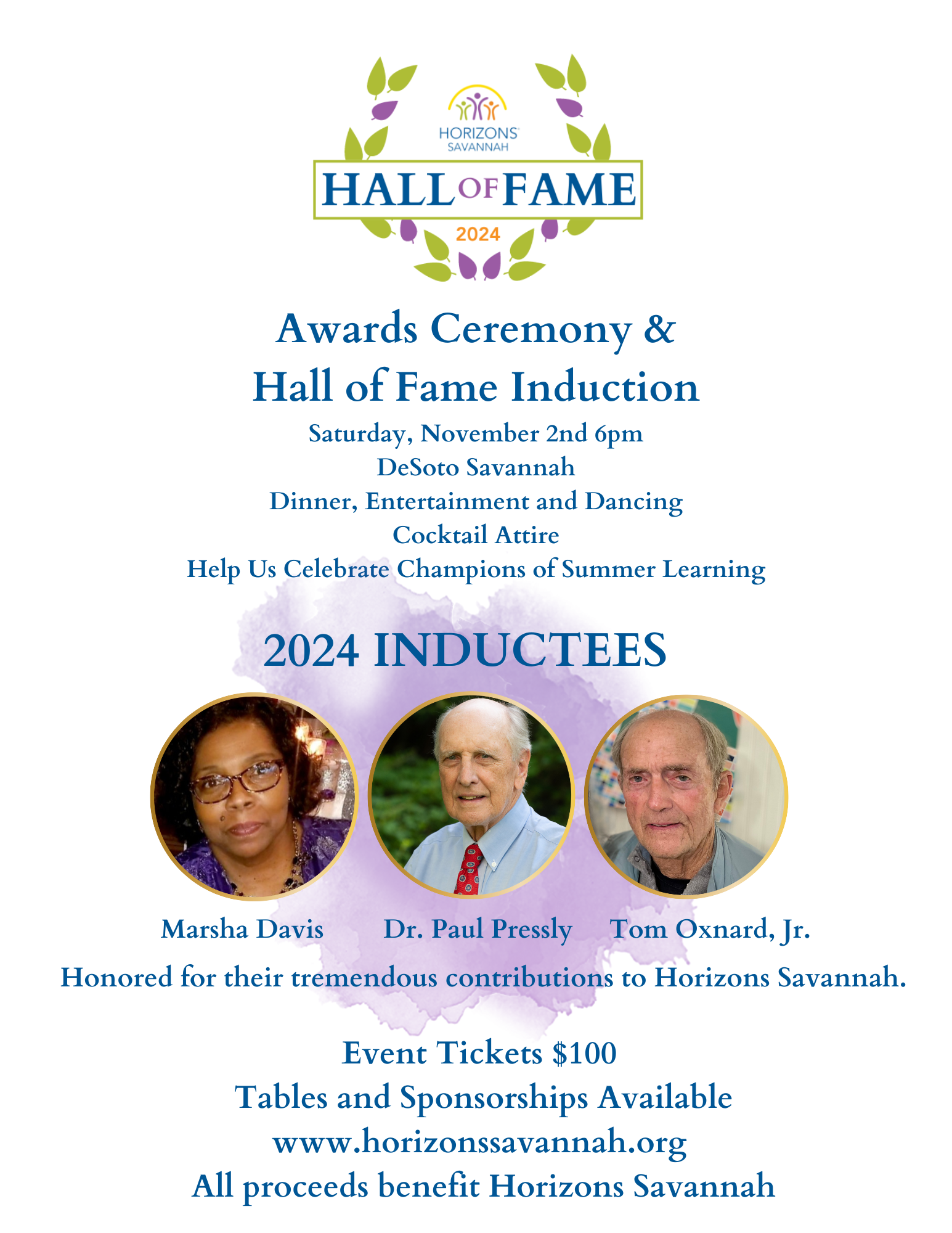 Hall of Fame Event